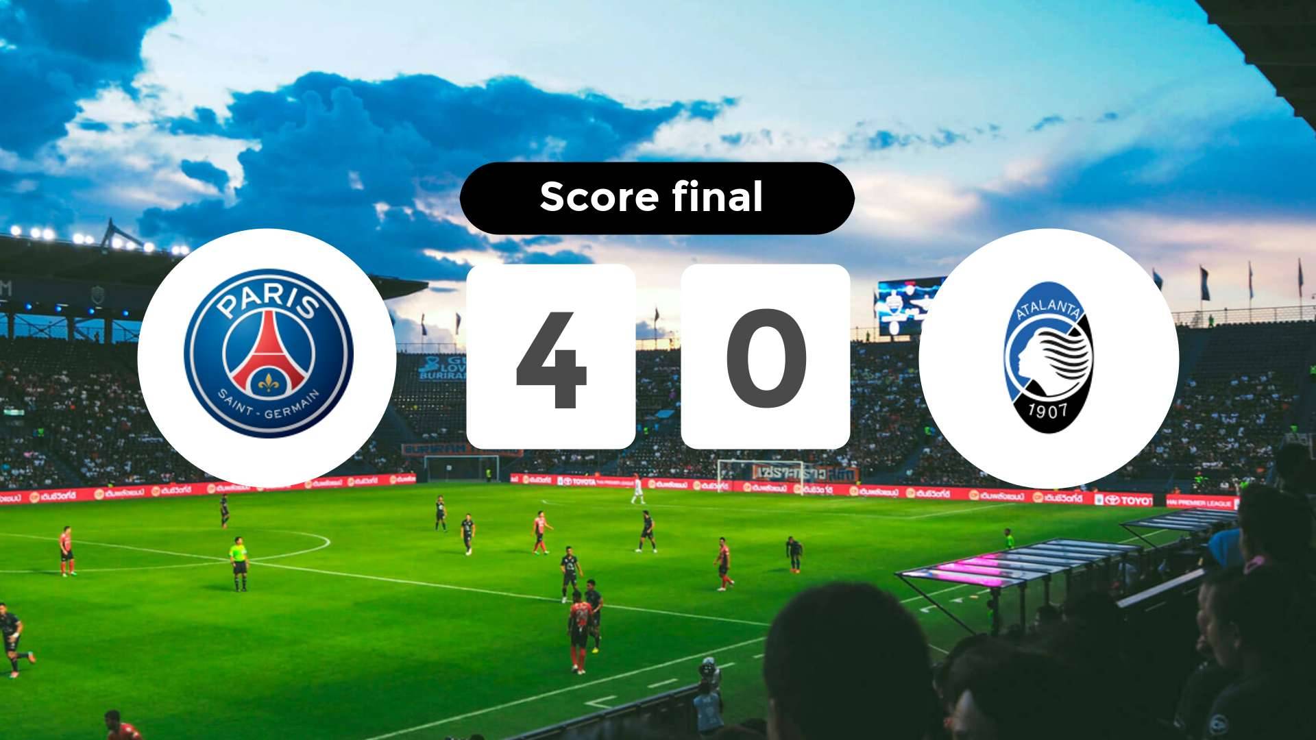 Résumé du match Paris Saint Germain vs Atalanta du 17 septembre 2025