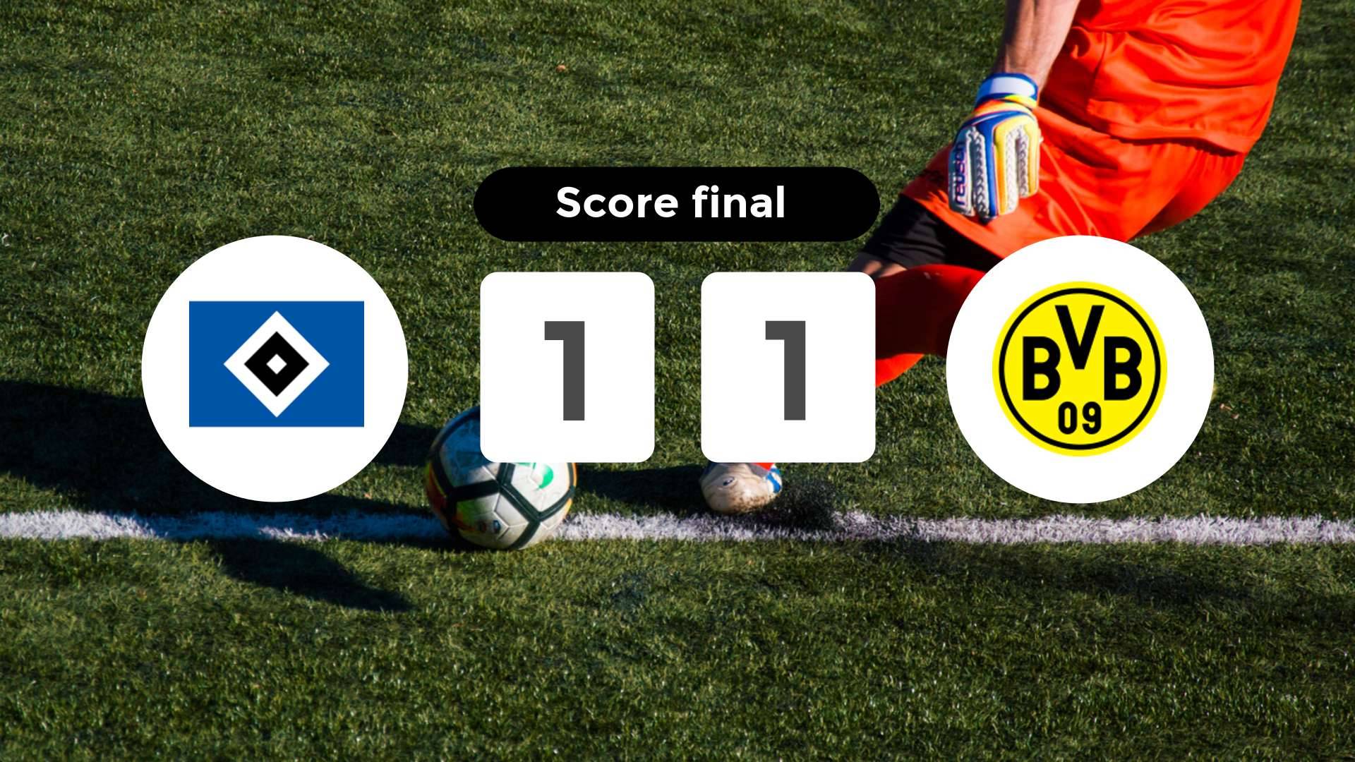 Résumé du match Hamburger SV vs Borussia Dortmund du 8 novembre 2025