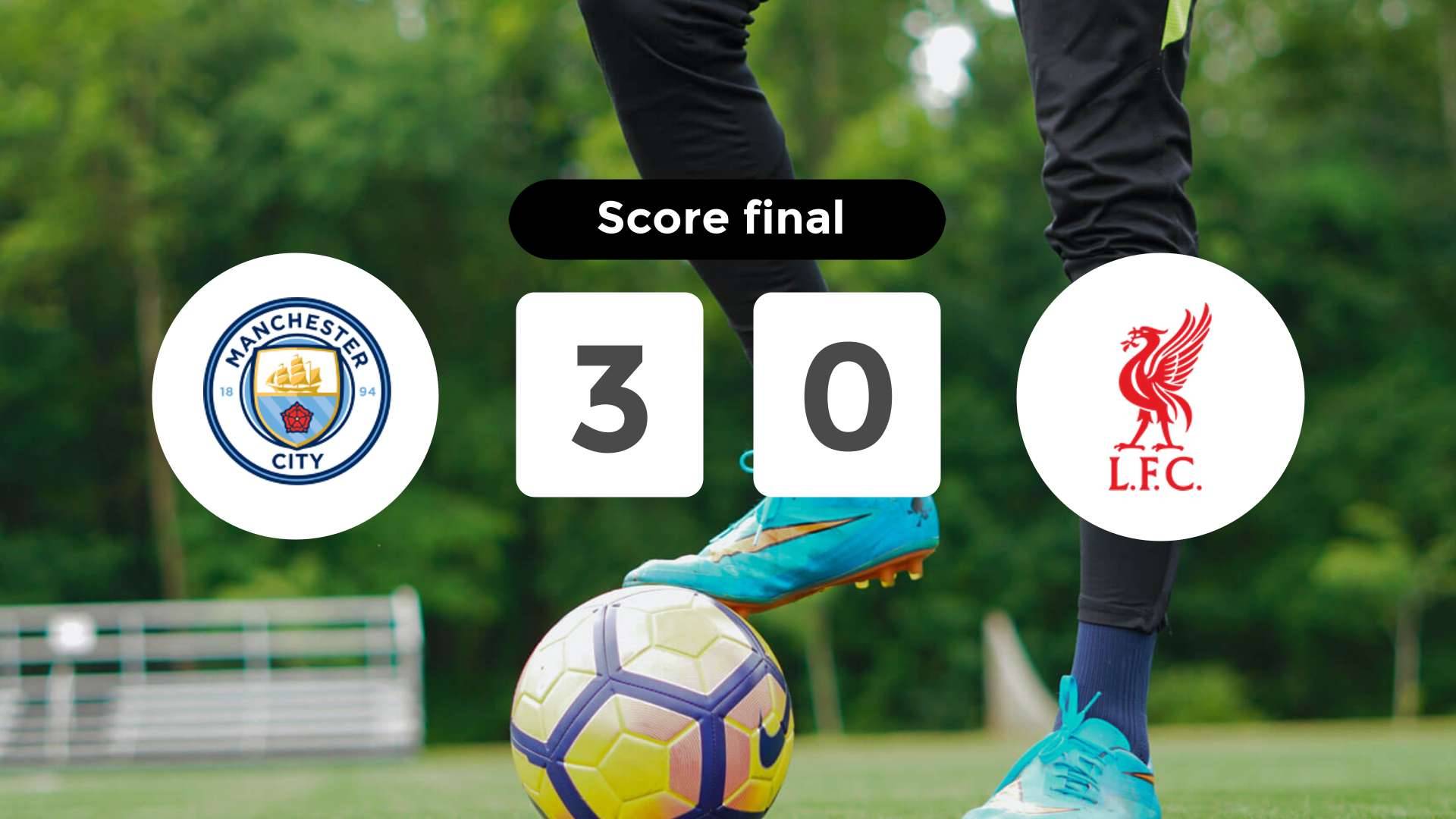 Résumé du match Manchester City vs Liverpool du 9 novembre 2025