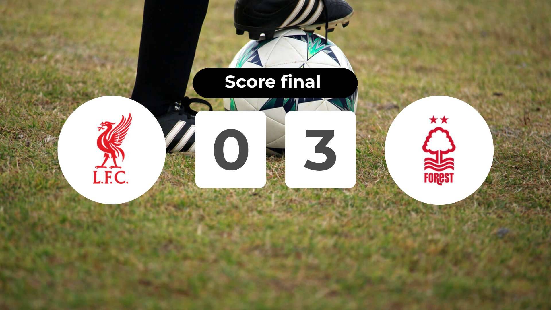 Résumé du match Liverpool vs Nottingham Forest du 22 novembre 2025