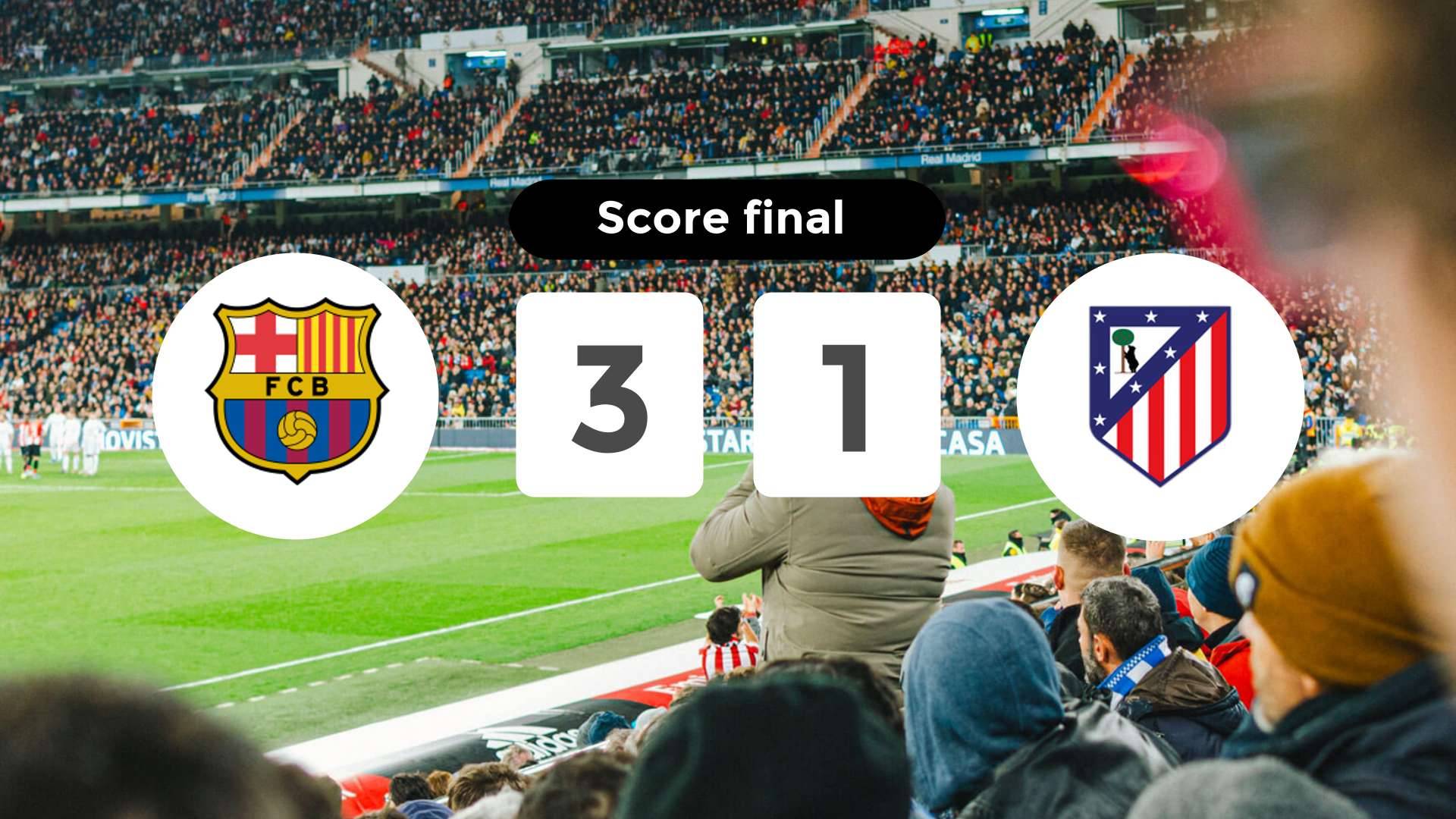 Match FC Barcelone : calendrier et programme foot