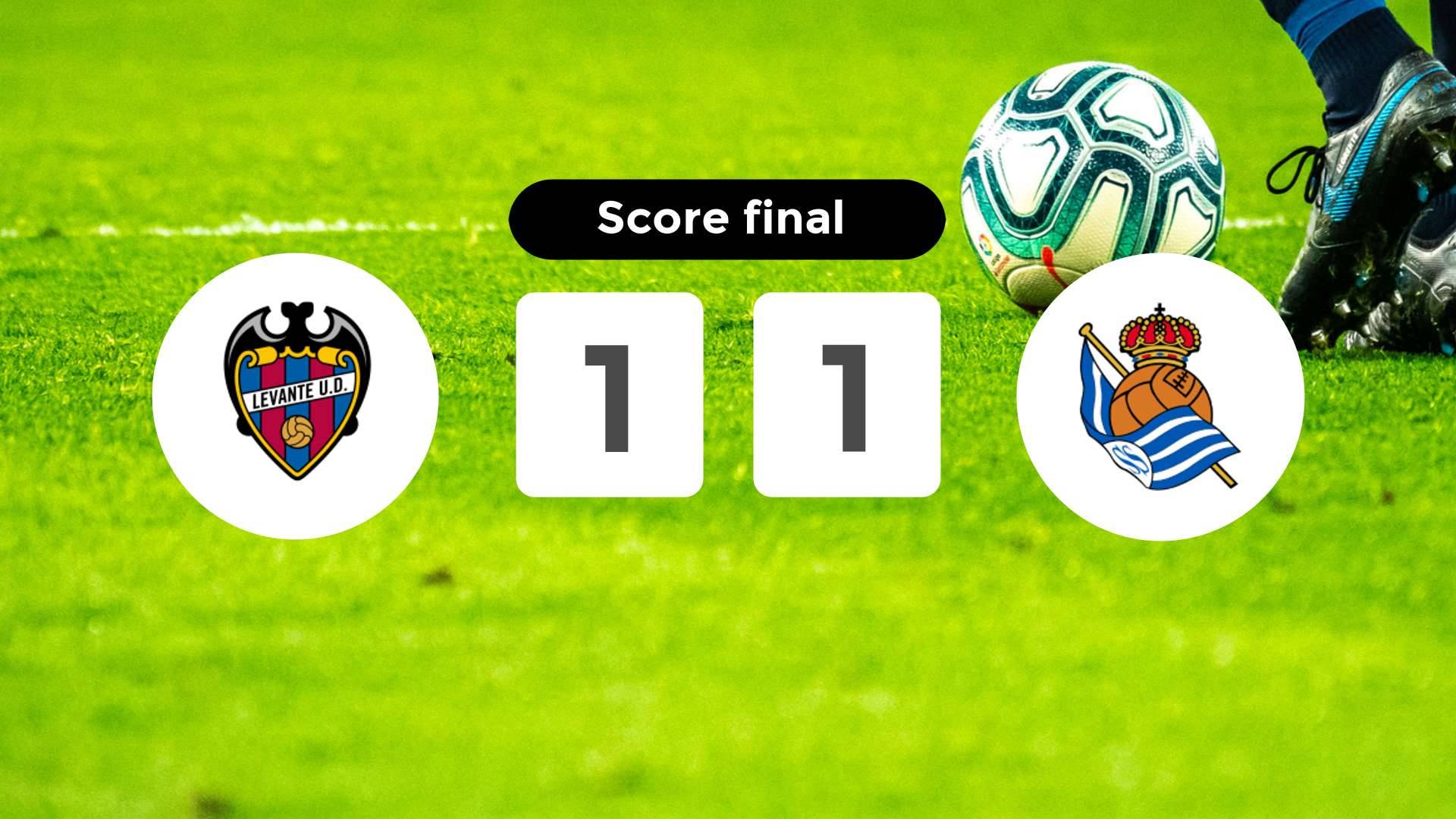 Résumé du match Levante vs Real Sociedad du 20 décembre 2025